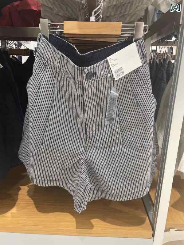 ・カテゴリ: カジュアルパンツ・スタイル: コンサバ・お姉系・素材: シェニール、スパンデックス（30%以下）・パンツのデザイン: フレアパンツ・パンツ丈: 3分丈・ウエスト: ゴム仕様・生地の厚さ: 普通・カラー展開: ネイビー、ベージュ...