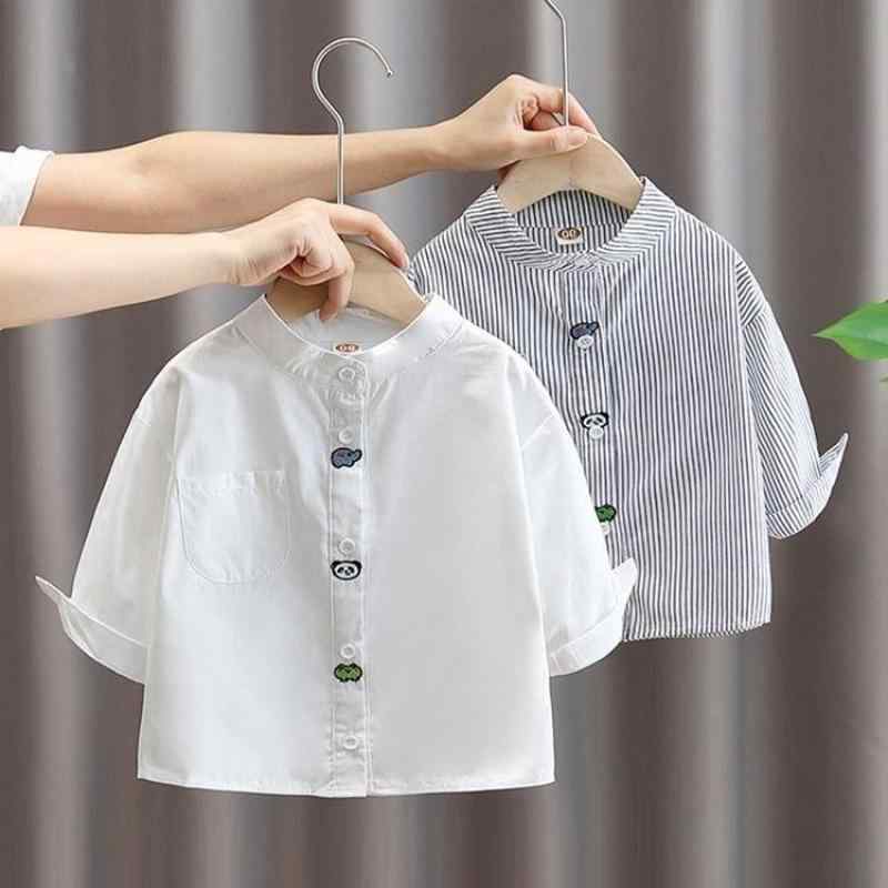 ・カテゴリ: キッズシャツ・対象性別: 男女共用・対象年齢: 中小童（3〜8歳、100〜140cm）・スタイル: 韓国風・ネックライン: クルーネック・袖丈: 長袖・柄: ボーダー、キャラクター・主な素材: 綿95%・安全基準: B類・カラ...