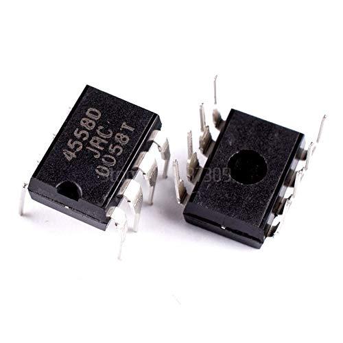 20 個 4558D NJM4558D 4558D NJM4558 DIP-8 オペアンプ-オペアンプデュアル高利得新オリジナル