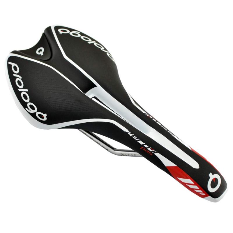 Prologo PROLOGO ZERO II Pas T2.0 Rail Road MTB Saddle, Black x White, PR2023- Size: 275 x 134mm- T2.0 Rail (7mm)- Cover:...
