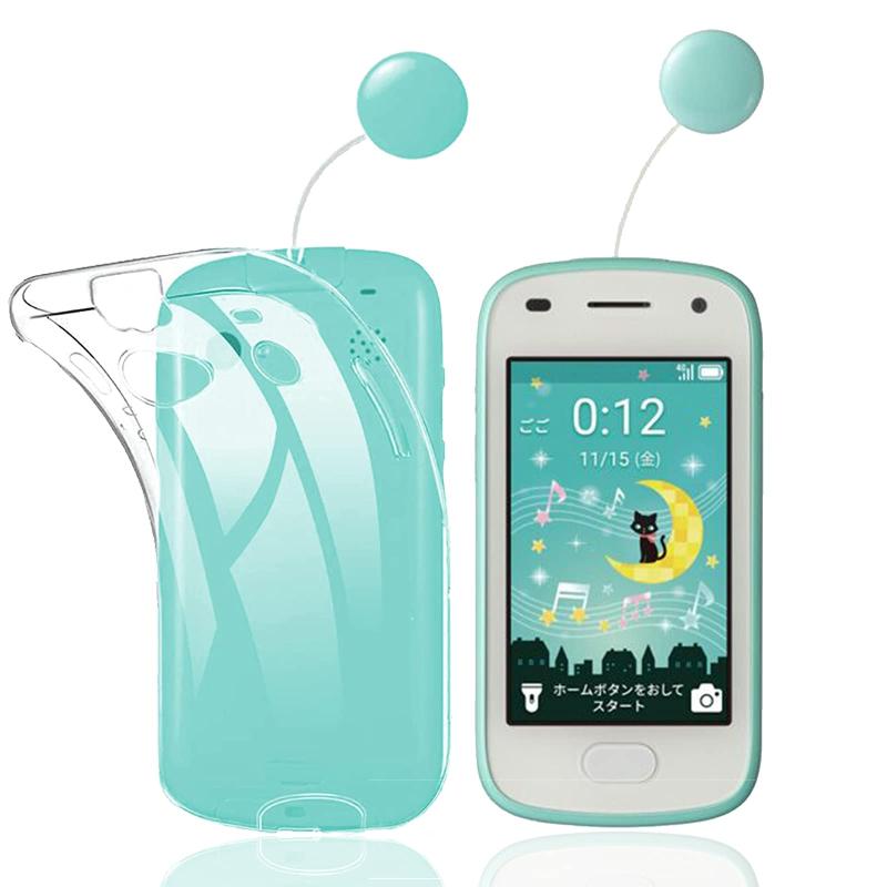 キッズフォン 2 Kids Fion2 901Si 専用 全面保護 クリア ケース 柔軟 TPU 耐衝撃 落下防止 すり傷防止 薄型 軽量 スマホケース【対応機種】for キッズフォン2 Kids Fion2 901Si 専用全面保護カバー...