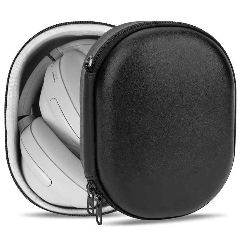 Geekria PRO 頑丈なヘッドフォンケース ソニー Sony WH-1000XM4、WH-1000XM3、WH-H910N、MDR-1000X 対応 ハードシェル 耐久性 多層保護 旅行用キャリーバッグ (ブラック)【サイズ】内寸 1...