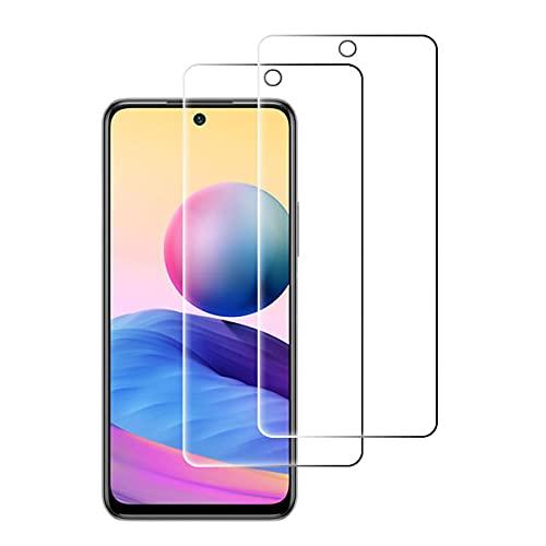 【2枚セット】FOR xiaomi redmi note 10 je フィルム 強化ガラス 旭硝子製 FOR xiaomi redmi note 10 je ガラスフィルム 全面保護 硬度9H 飛散防止 指紋防止 自動吸着 気泡防止 液晶保...
