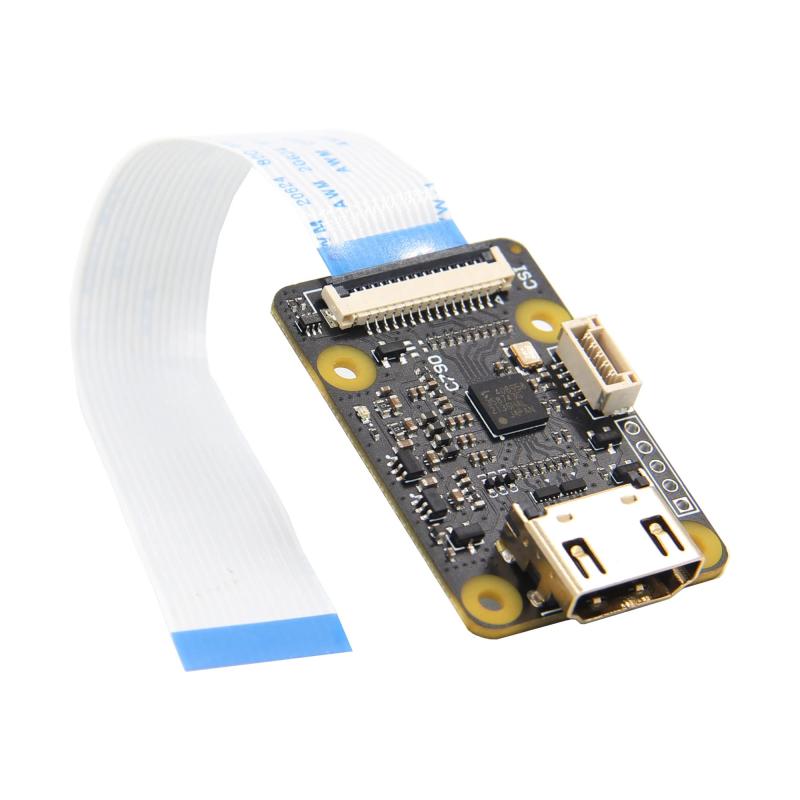 Geekworm Raspberry Pi HDMI to CSI アダプター C790 I2Sオーディオ 1080P@50fps Blikvm Hat対応機種： Raspberry Pi 5 B、4 B、3 B+、3B、 3 A+、2 B...