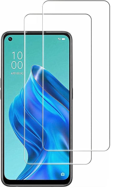 【2枚セット】適用 OPPO Reno5 A ガラスフィルム 指紋認証対応 強化ガラスフィルム フィルム 日本素材製 液晶保護フィルム 画面保護 ガラスカバー 極薄0.33mm 高透過率 耐指紋 撥油性 2.5D ラウン【対応機種】適用OP...