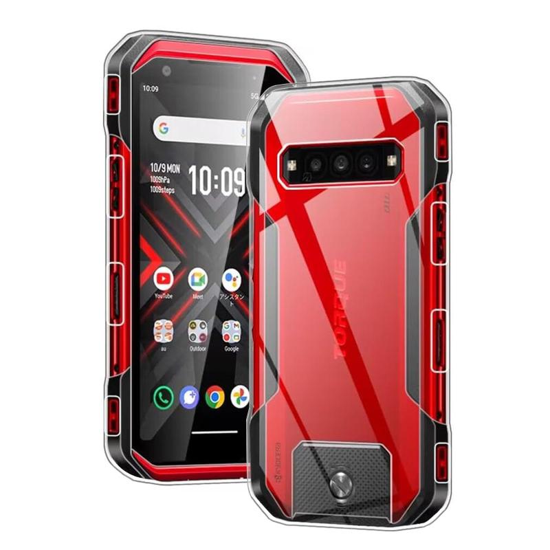 For Kyocera 京セラ TORQUE G06 KYG03 ケース TORQUE G06 KYG03 ソフトケース 【larfbulroc】クリスタル クリア 透明 TPU素材 保護カバー TORQUE G06 KYG03 対応【対応...