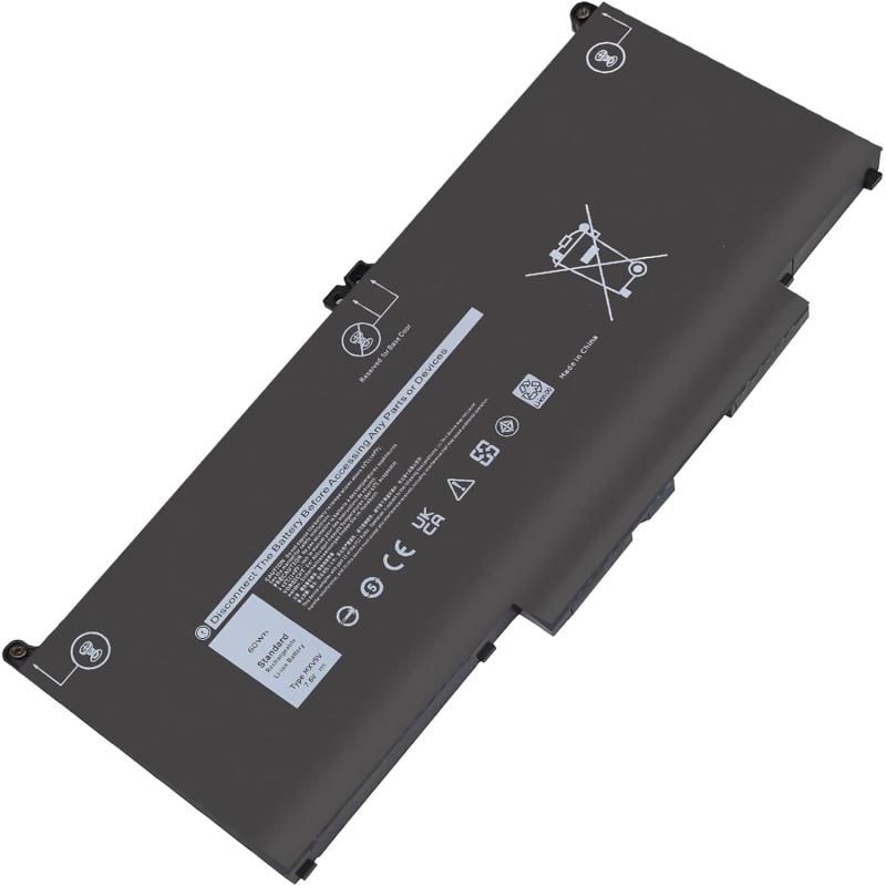 MXV9V バッテリー 交換用電池・Dellノートパソコン互換 適用されます Latitude 13 5300 7300 14 7400 5310 MXV9V 7500mAh/60Wh 交換用のバッテリー型番 :0813007電圧:8.7V...