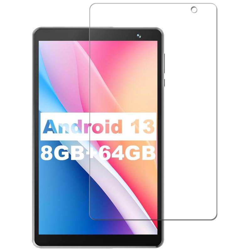 WHskyee MARVUE PAD M8 PRO ガラスフィルム PAD M8 PRO 強化ガラス 8インチ 保護フィルム 【日本製素材旭硝子製】指紋・汚れ防止 気泡ゼロ 高い透過率 硬度9H 貼り付け簡単 MARVUE PAD M8 P...