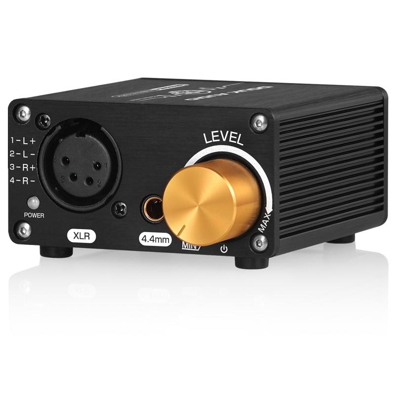 Douk Audio U5 PRO 小型 フルバランス型 ヘッドホンアンプ ミニ ステレオヘッドフォンアンプ for XLR/4.4mm ヘッドセット OP42 BUF634 プラグ可能なオペアンプソケットフルバランス型ヘッドホンアンプ： ...
