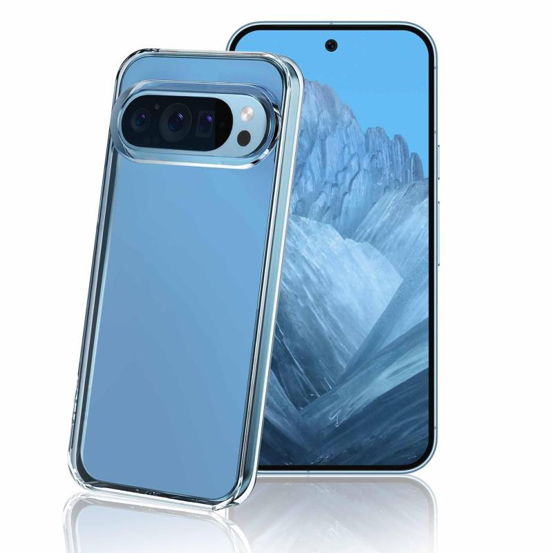 WHskyee Google Pixel 9 / 9 Pro ケース クリア グーグルピクセル9 / グーグルピクセル9 pro カバー TPU ソフトケース 人気 保護カバー(全透明) 高透過率 薄と 軽い量【米軍MIL規格 耐衝撃 落下...