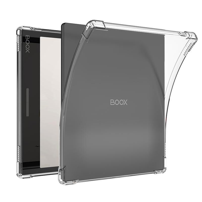 【FENUSL】for BOOX Go Colorケース TPU保護カバー 対応Boox Leaf2ケースBoox Leaf3/3Cカバーほごシェル7インチBOOX Go Color保護ケース 透明ほごスリーブ擦り傷防止 便利なケースカバー...