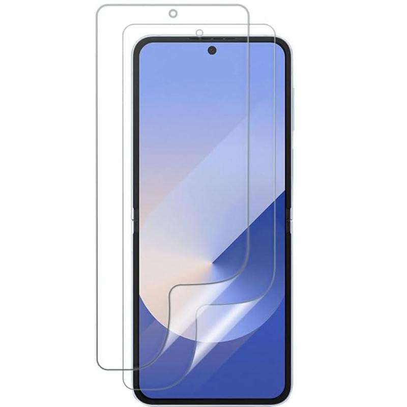 Gosento For Galaxy Z Flip 7 フィルム Galaxy Z Flip7 全面保護フィルム 非ガラス 高透過率 耐衝撃 防指紋 超薄 TPU保護フィルム 気泡ゼロ全面保護【2枚入り】【対応機種】Galaxy Z Fli...