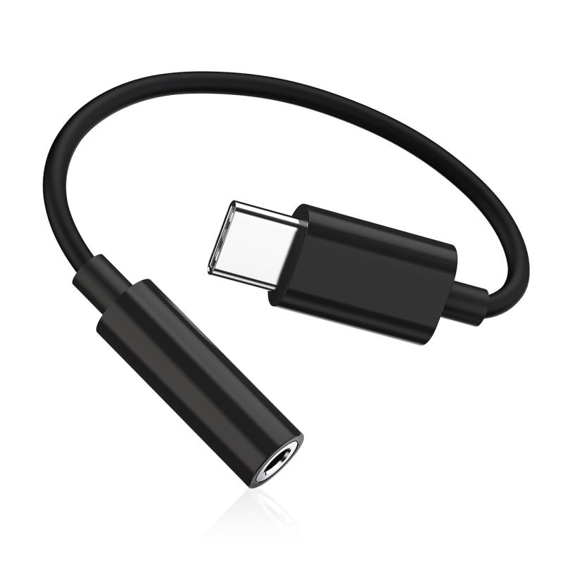 【YWXTW】USB Type-C to 3.5mm イヤホンジャックアダプタ 変換ケーブル タイプCからAuxオーディオアダプタケーブル HIFI音質 通話・音楽・音量調節可能 MacBook Air/Pro/iPad Pro/Andro...
