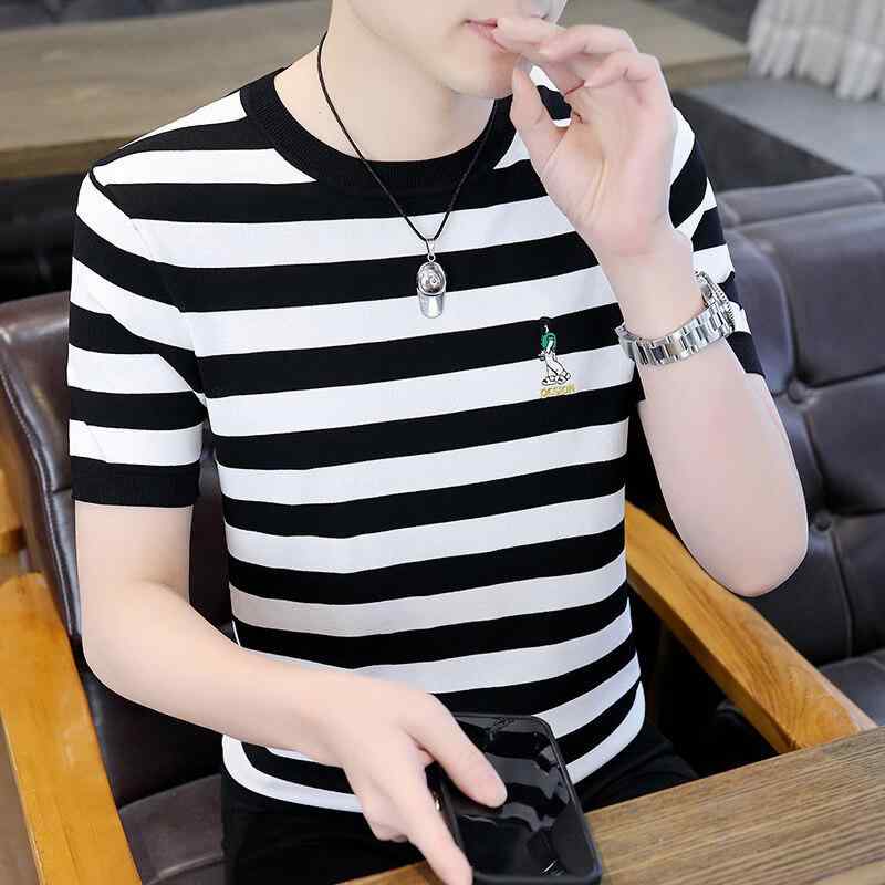 ・カテゴリ: Tシャツ・スタイル: カジュアル・主な素材: ポリエステル96%以上・柄: ボーダー・シルエット: ストレート・デザイン: プルオーバー・ネックライン: クルーネック・袖丈: 半袖・生地の厚さ: 薄手・生地名: 化学繊維混紡・...