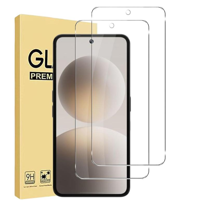 【2枚入り】For Natural AI Phone フィルム 強化ガラス 【HASADEDE】日本旭硝子素材製 硬度9H 高透過率 飛散防止 高感度タッチ 気泡防止 耐指紋 ラウンドエッジ加工 簡単貼り付け Natural AI Phon...
