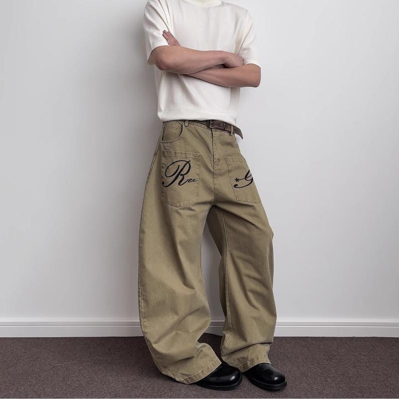 ・カテゴリ: デニムパンツ・スタイル: カジュアル・パンツタイプ: ストレート・特殊加工: ダメージ加工・パンツ丈: ロングパンツ・ウエスト: ミドルウエスト・厚さ: 普通・対象: メンズ、大きいサイズ・素材: デニム、綿・着用シーン: 日...