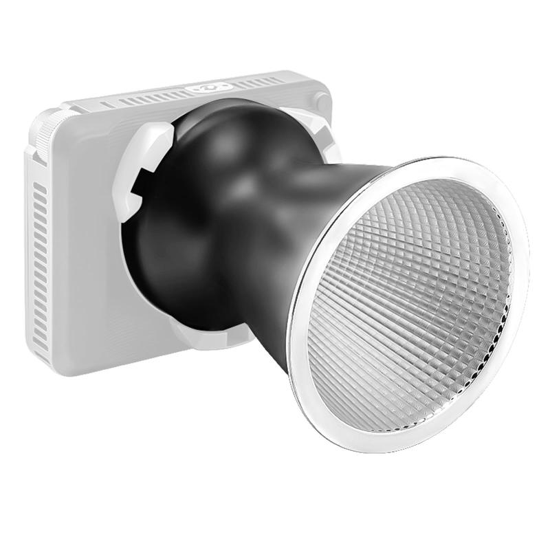 Amaran Bowensマウントミニリフレクター（Ray 60c/120c、Halo 60x/100x COBライト用） – 14.5cm（5.71インチ）、ビーム角度25°、ポートレート/ビデオ/映画制作向けに最大5倍の出力ブーストアマ...