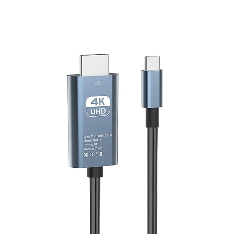 USB Type C HDMI 変換ケーブル 4K@30Hz USB-C HDMI 変換 単方向 映像出力 Thunderbolt 3/4 MacBook/MacBook Air/MacBook Pro/i-Pad Pro/Galaxyなど...
