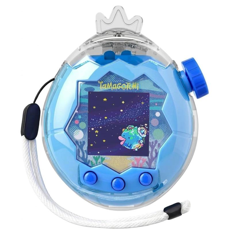 2026 新登場 たまごっちパラダイス カバー 透明 ケース For Tamagotchi Paradise 保護ケース 王冠のデコキャップ 耐衝撃 キズ防止 防塵 量 フィット設計 ストラップ付き クリアケース 携帯ゲーム機【たまごっちパ...