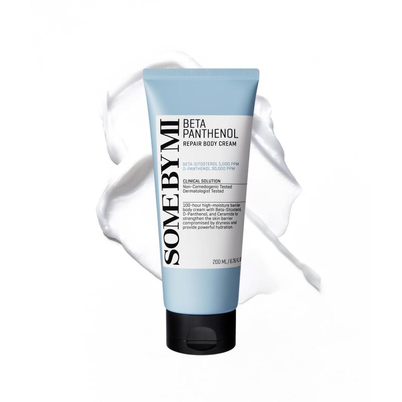SOME BY MI(サムバイミー) ベータパンテノールリペアボディクリーム200ml BETA PANTHENOL REPAIR BODY CREAM 200ml ボディローション ホームケアボディケアパンテノール 透明感 保湿 乾燥肌 ...
