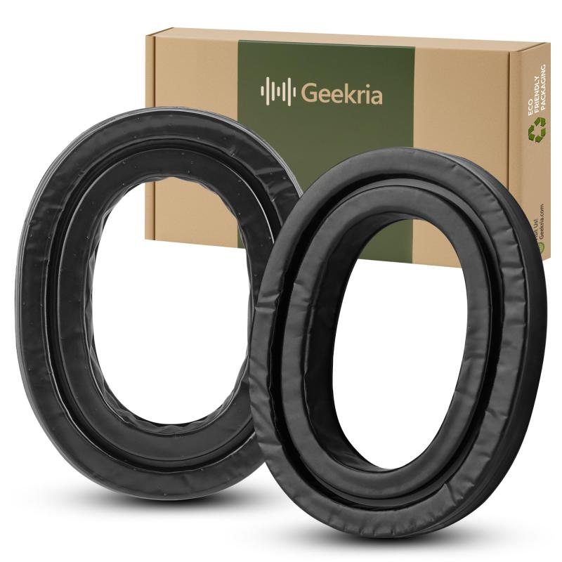 Geekria イヤーパッド Sport 互換性 パッド 3M WorkTunes Connect Peltor Sport Bull's Eye Ultimate Tactical 300 500 3M Pro-Grade ヘッドホンに対...