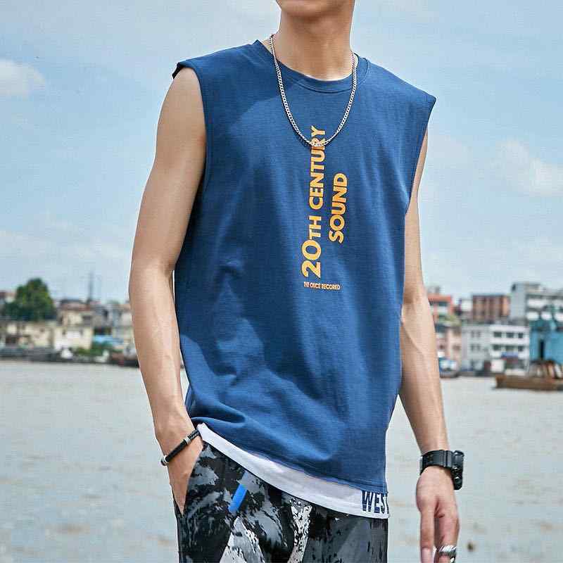 Tシャツ メンズ レディース ノースリーブ ベスト カジュアル ストリート系 ヒップホップ スポーツ ジム トレーニングウェア 運動着 おしゃれ かっこいい 春夏 オールシーズン・カテゴリ: スポーツベスト・スタイル: 韓国風・フィット感:...