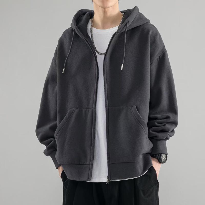 ジャケット メンズ トップス 無地 フード付き カーディガン ストリート系 カジュアル アメカジ オーバーサイズ 春秋・カテゴリ: 夹克・スタイル: 運動・ネックライン: 立領・フィット感: 合体型・フードの有無: フード付き・厚さ: 普通...
