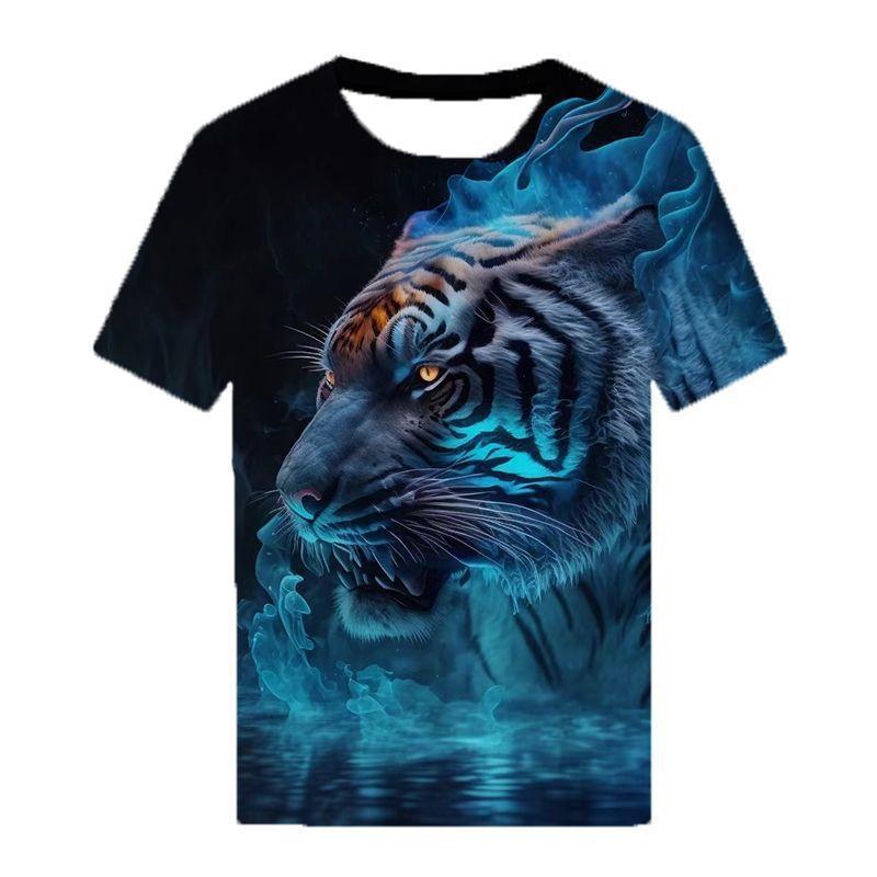 Tシャツ メンズ 半袖 3Dプリント 動物柄 トップス カジュアル 個性派 おしゃれ クルーネック ストリート系 春夏・カテゴリ: Tシャツ・スタイル: ベーシック・主な素材: ポリエステル100%・柄: アニメ・キャラクター・シルエット:...
