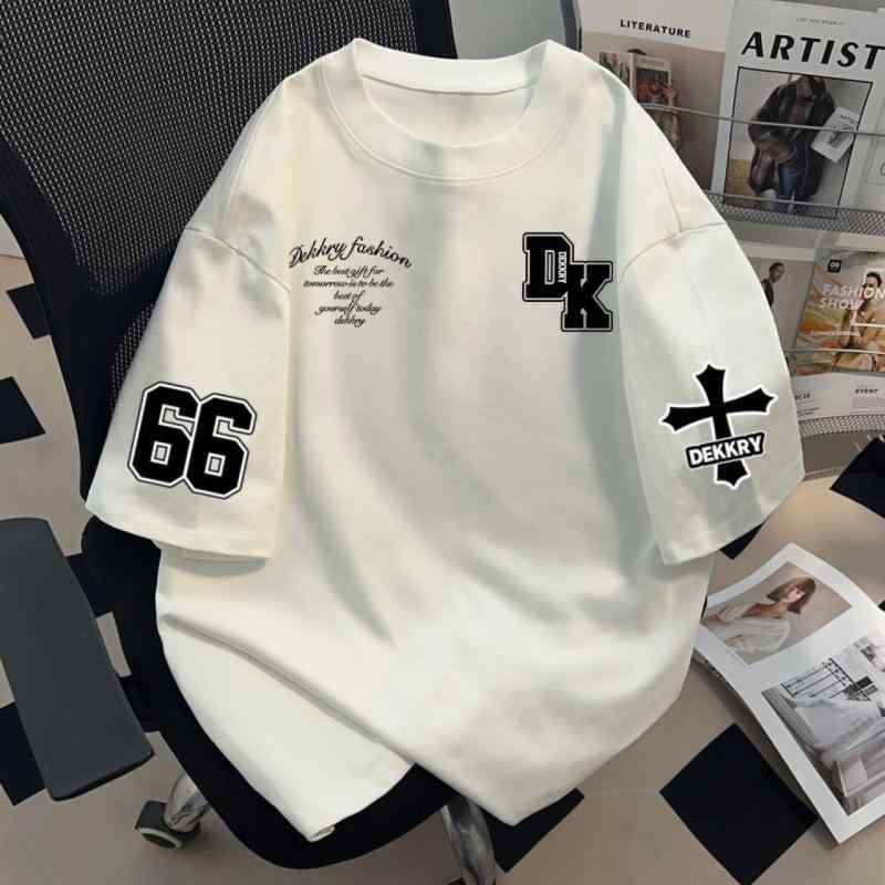 ヘビーウェイトサマーデザインピュアコットン 半袖 Tシャツ ルーズカジュアルカップルスタイル 半袖 トップスス 男性と レディーススタイル: 韓国語バージョン,プリントスタイル商品番号: B1-72-AR 多面印刷主な生地構成: コットンパ...