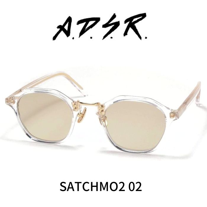商品説明特徴 大人気のSATCHMO【サッチモ】をよりスクエアシェイプにした SATCHMO2【サッチモ2】 前作との一番分かりやすい違いは、フロント下部が平らに近くなっていること。 前作同様、0カーブのレンズを使用することによって、クラシ...