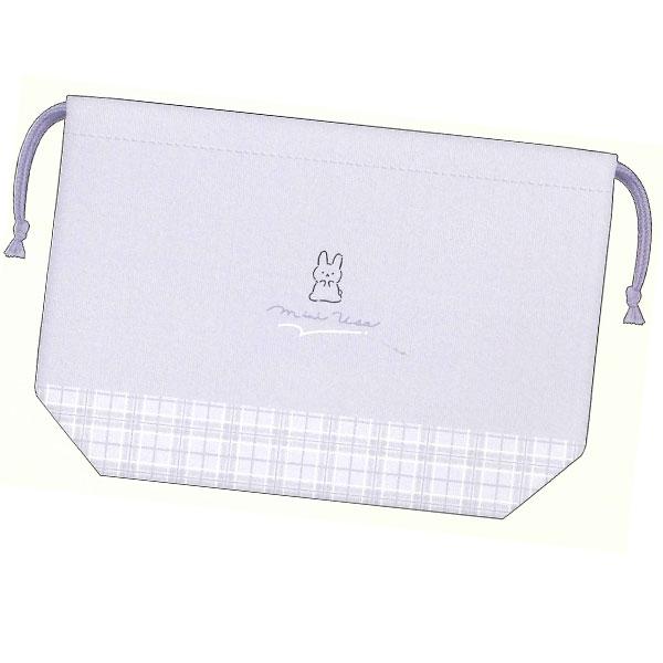 かわいいランチ巾着です！ ・抗菌仕様　・防臭加工　・しわになりにくい ・乾きやすい　・アイロン楽々♪ ●サイズ：約H190×W280×D75mm ●素材：ポリエステル 【メール便発送可】 日時指定・ラッピングはできませんのでご了承ください。...