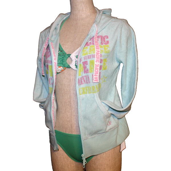 商　品：529651 カラー：ミント(MNT) 素　材：綿80%、ポリエステル20% サイズ：M-size 胸　囲：79〜87cm 肩　幅：40.0cm 袖　丈：60.0cm 身　幅：41.0cm 総　丈：53.0cm サイズ：L-size...