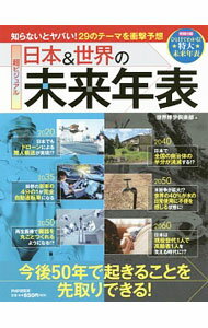 &nbsp;&nbsp;&nbsp; 日本＆世界の未来年表 単行本 の詳細 出版社: PHP研究所 レーベル: 作者: 世界博学倶楽部 カナ: ニホンアンドセカイノミライネンピョウ / セカイハクガククラブ サイズ: 単行本 ISBN: 4...