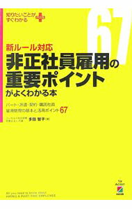 &nbsp;&nbsp;&nbsp; 非正社員雇用の重要ポイントがよくわかる本 単行本 の詳細 出版社: 中経出版 レーベル: 知りたいことがすぐわかるPLUS 作者: 多田智子 カナ: ヒセイシャインコヨウノジュウヨウポイントガヨクワカル...
