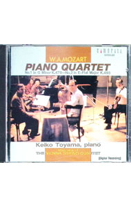 &nbsp;&nbsp;&nbsp; モーツァルト：ピアノ四重奏曲全集 の詳細 発売元: カメラータ東京 アーティスト名: 遠山慶子【ピアノ】／ウィーン弦楽四重奏団・団員 カナ: モーツァルトピアノシジュウソウキョクゼンシュウ / トヤマケ...