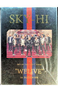 &nbsp;&nbsp;&nbsp; 【三方背ケース・CD2枚・写真集・ピック・スタッフパス（レプリカ）付】SKY−HI　Tour　2017　Final“WELIVE”in　BUDOKAN　mu−moショップ初回生産限定版 の詳細 発売元:...