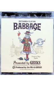 &nbsp;&nbsp;&nbsp; BABBAGE の詳細 発売元: レインボーエンタテインメント アーティスト名: GEEKS カナ: バベジ / ギークス ディスク枚数: 1枚 品番: REP041 発売日: 2011/04/13 関...