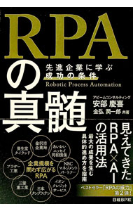 &nbsp;&nbsp;&nbsp; RPAの真髄 単行本 の詳細 出版社: 日経BP社 レーベル: 作者: 安部慶喜 カナ: アールピーエーノシンズイ / アベヨシノブ サイズ: 単行本 ISBN: 4296101054 発売日: 201...