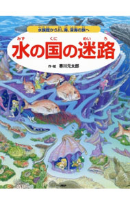&nbsp;&nbsp;&nbsp; 水の国の迷路 単行本 の詳細 水族館、熱帯魚の国、深海の国、水の妖精の城…。魚たちにであう旅に出かけよう！　遊んで学べる迷路×かくし絵の本。折り込みの特大パノラマ迷路も収録。カヴァーそでにはみだしクイズ...