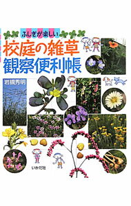&nbsp;&nbsp;&nbsp; 校庭の雑草観察便利帳 単行本 の詳細 カントウタンポポ、オオバコ、ワルナスビ…。身近な場所でよく見かける雑草を厳選して写真で紹介するほか、身近な雑草の生態にまつわる雑学的な項目をわかりやすく解説する。 ...