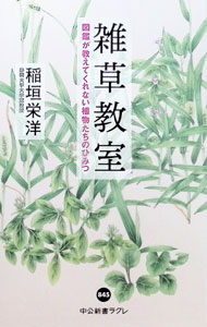 &nbsp;&nbsp;&nbsp; 雑草教室 (新書) の詳細 出版社: 中央公論新社 レーベル: 作者: 稲垣栄洋 サイズ: 新書 ISBN: 4121508454 発売日: 2025/07/01 関連商品リンク : 稲垣栄洋 中央公論新社