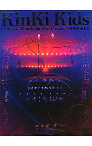 &nbsp;&nbsp;&nbsp; KinKi　Kids　Concert−Thank　you　for　15years−　2012−2013 の詳細 付属品: 三方背ケース・ブックレット付 発売元: ジャニーズ・エンタテイメント カナ: キ...