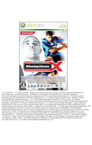 &nbsp;&nbsp;&nbsp; ワールドサッカーウイニングイレブンX の詳細 メーカー: コナミデジタルエンタテインメント 機種名: Xbox360 ジャンル: スポーツ 品番: VK014J1 カナ: ワールドサッカーウイニングイレ...