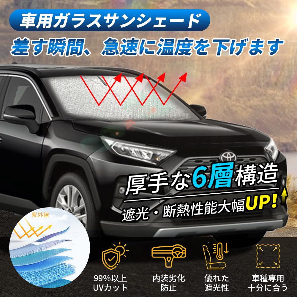 ・【適合車種】：トヨタ ヴォクシー/ノア 90系 2022年1月・現行 。※年式・グレード・オプション等により適合しない場合が御座います。車種や形状をご確認いただいた上、お買い求めください。【今夏の救世主＆99.9%UVカット率】2026超...