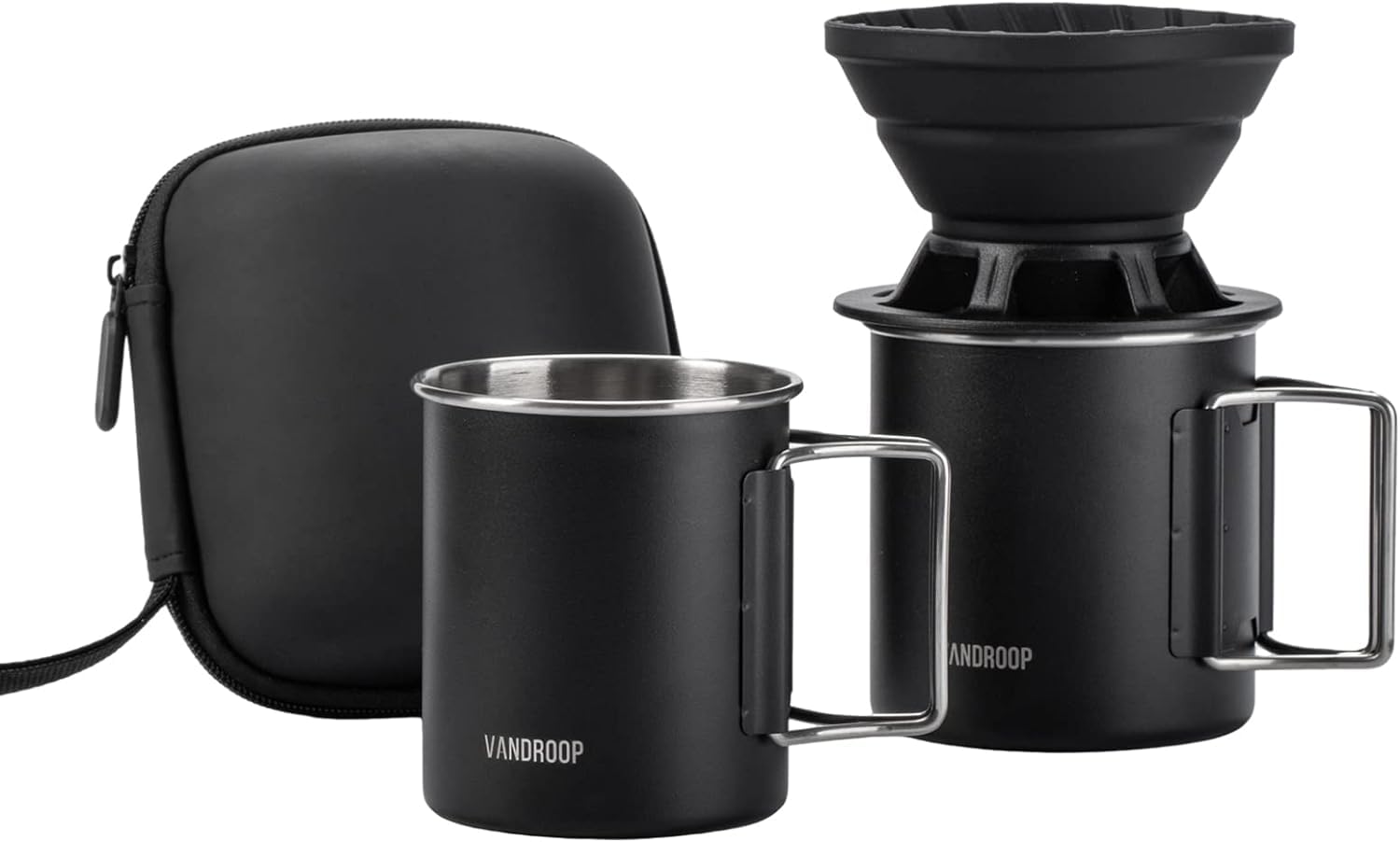 ・ポータブルで省スペース: 折りたたみ可能なシリコーン製コーヒードリッパーは、荷造りや持ち運びがとても簡単です。 ハイキング、キャンプ、旅行などに最適です。 (1?2人で使用可能）・高品質の素材: コーヒードリッパーは、LFGB認証を受けた...