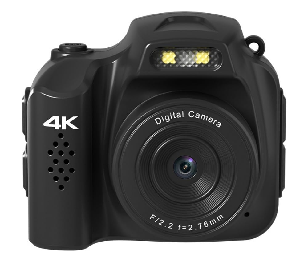 ・【4K録画＆6400万画素ミニカメラが初登場】キュートでミニマルなデザインでしっかりと機能を凝縮した超小型デジカメです。今までない音を収める4K UHDビデオ録画、6400万の写真解像度を備わっているミニカメラで、鮮明でリアルな画像がキャ...