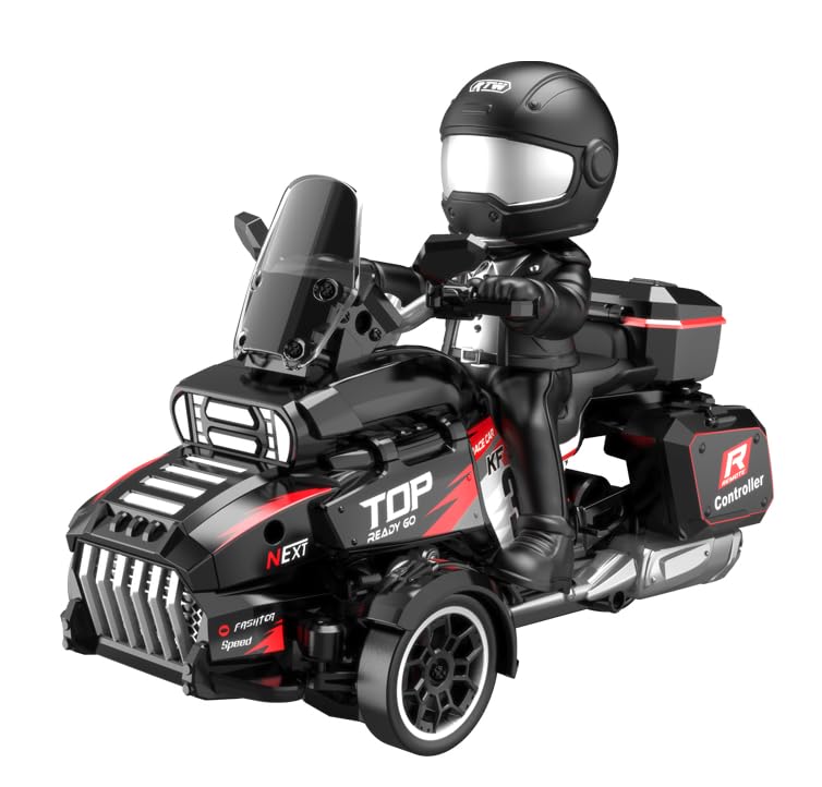 ・・・・【3WDドリフト走行】この1/43スケールRCドリフトトライクは、制御されたドリフト、滑らかなコーナリング、そしてレスポンシブなレースアクションを実現する安定した3WD駆動システムを特徴としています。室内床面での走行用に設計されてい...