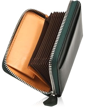 【じゃばら式でたくさんのカードをスッキリ収納可能】2箇所のお札を折らずに収納できるポケットでお会計をスマートに！ 柔らかく上品なイタリアンレザーコンパクトミニ財布です。180度開閉し、各カードやポケットから取り出しやすく使用頂けます。 じゃ...