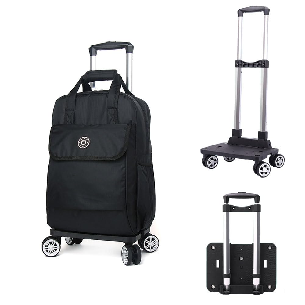 【商品仕様】本体サイズ cm : H 96 × W 32 × D 22、バッグサイズ cm : H 52× W 32 × D 20 cm、容量(約) :33 L、バッグ素材：ポリエステル、車輪タイプ：4輪、最大積載荷重20kg【使用便利】狭...