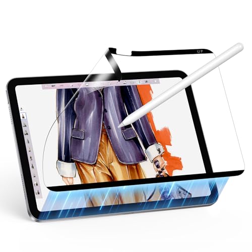 ESR iPad Air 13インチ フィルム M3/M2 (2025/2024、第7/6世代)専用 ペーパーライクフィルム 着脱式 マグネットスクリーン保護フィルム 紙のような描き心地保護フィルム 再利用可能 強化フィルムと互換性あり マ...